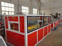 China Extrusion 75KW PLC PVC Ceiling Panel Making Machine for sale
