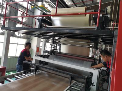 China Wear Resistant 20T SPC Laminate Flooring Tile Machine for sale