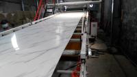 China PVC Imiation Marble Sheet Making Machine,PVC Firproof decorative board machine for sale