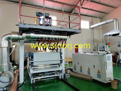 China PP Nonwoven Meltblown Fabric Making Machine With Single Screw for sale
