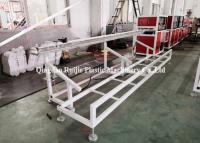 China Curved Closed Corner Trim PVC Profile Production Line for sale