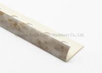 China Glossy Finish 12mm Tile Trim PVC Production Line for sale