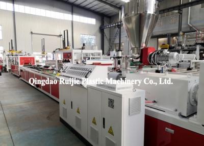 China Recyclable 37kw WPC Wall Panel Extrusion Machine for sale