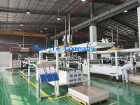 China Double Screw Pvc Vinyl Spc Floor Panel Making Machine for sale