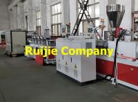 China Full Automatic WPC Foam Board Extrusion Machine High Plastitication Rate Easy Operation for sale