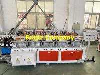 China PLC Extruded Double Screw WPC Cabinet Foam Board Machine for sale