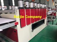 China PLC Extruded Double Screw WPC Cabinet Foam Board Machine for sale