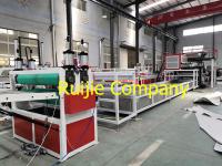 China Double Screw PVC LVT Elastic Floor Making Machine for sale
