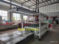 China Double Screw PVC LVT Elastic Floor Making Machine for sale