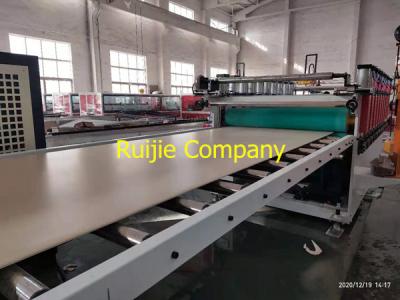 China 380V Double Screw PVC Crust Board Extrusion Machine for sale