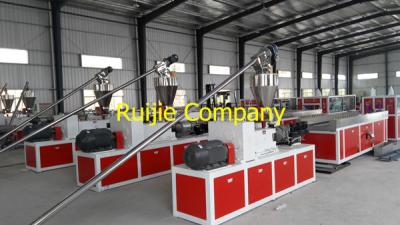 China PLC 75KW Stone Plastic PVC Ceiling Panel Making Machine for sale