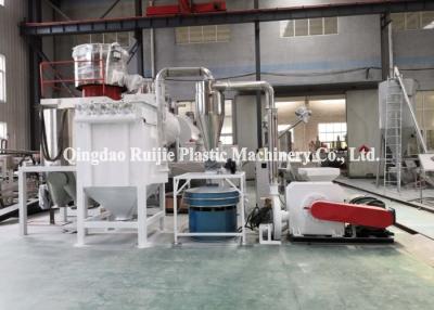 China 800kg/H ABB Inverter PVC Board Plastic Recycling Miller for sale