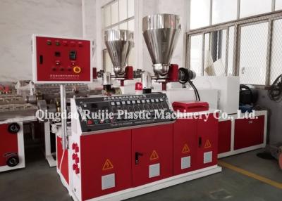China Malleable Thick 6mm PVC Wpc Profile Extrusion Line for sale