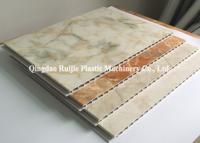 China WPC PVC Ceiling Making Machine PVC Panel Production Line 9mm Thick for sale