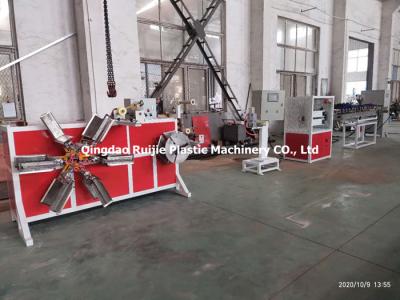 China PLC Control 50kw 80kg/H Pvc Hose Extrusion Machine, Garden Soft Pipe Extrusion Machine for sale