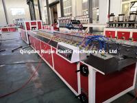 China Folding Door Transparent PVC Profile Production Line for sale