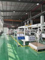 China Extruded Vinyl Plank Rigid LVT Floor Making Machine for sale