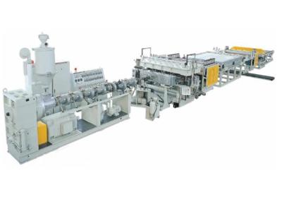 China Hollow Grid PP Sheet Extrusion Machine 2100mm Board Width for sale