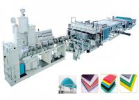 China Hollow Recycled PC Pp Sheet Extrusion Line 5mm Thickness for sale