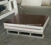 China Lamination Vinyl SPC Floor Production Machine Glue Free 1T/H for sale