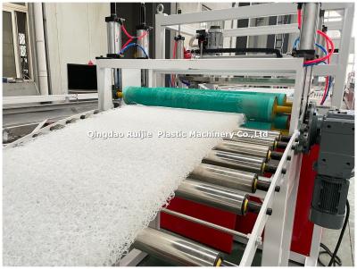 China POE Elastic Pillow core Plastic Board Production Line 150KW for sale