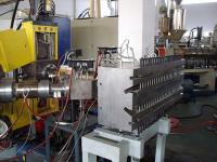 China PLC PE PP Hollow Grid Sheet Extrusion Line 3-7mm Thickness for sale