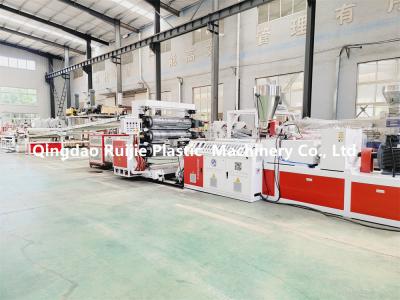 China 5-25mm PVC Sheet Extrusion Machine Automatic 380V 50HZ 3 Phase for sale