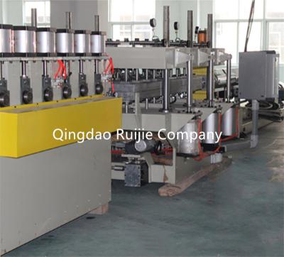 China PE Hollow Grid Sheet Extrusion Line PLC Controlled for sale