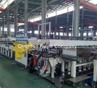 China PE Hollow Grid Sheet Extrusion Line PLC Controlled for sale