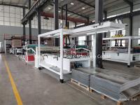 China LVT Resilient Flooring Production Machine for Luxury Vinyl Tile Floor Making for sale