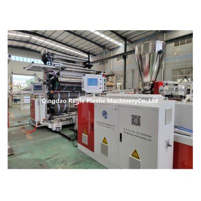 China PVC Artificial Marble Sheet Machine Double Screw PLC controlled for sale