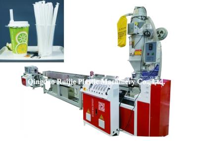 China Cornstarch PLA Disposable Straw Making Machine 100% Biodegradable Eco Friendly for sale