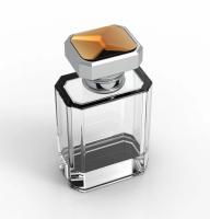 China Custom Zinc Alloy Perfume Bottle Covers 3-6mm Thickness with Custom Logo Options for Luxury Packaging for sale