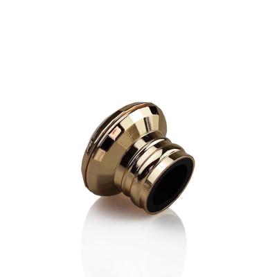 China Custom Zinc Alloy Perfume Cap Electroplating Surface Finish 76g for sale