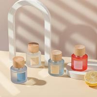 China Custom Cylindrical Wooden Perfume Caps - 76.2g Weight, Multiple Colors, Free Mold Over 5000pcs for sale