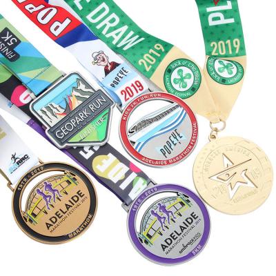 China Custom 3D Zinc Alloy Sport Medal for Jiu Jitsu Judo Karate Taekwondo 70mm for sale
