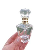 China Custom Luxury 55ml Perfume Glass Bottle with Pump Cap Sprayer - 76×81.5mm Dimensions, OEM Branding Available for sale
