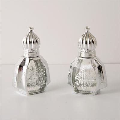 China 10ml Glass Perfume Ball Bottle with Screw Cap - 40×22×65mm Dimensions for Essential Oils and Aromatherapy for sale