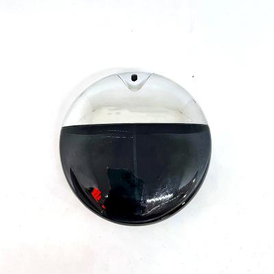China 100ml Round Glass Perfume Bottle Empty Spray Bottle with Screw Cap for Essential Oil Packaging for sale