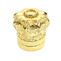 China Custom Aluminum Perfume Caps with Gold Plating - Die Casting Manufacturing, Eco-Friendly, No MOQ, 5-7 Day Samples for sale