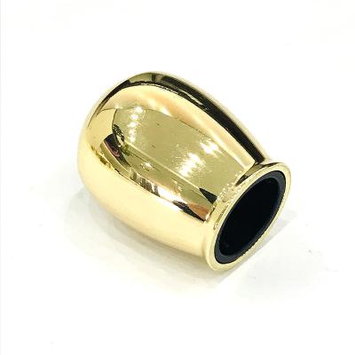 China Custom Aluminum Perfume Caps with Silver/Gold Plating - Die Casting Hardware for Bags and Purses for sale