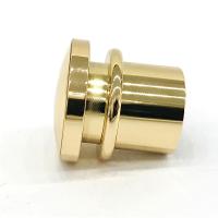 China Custom Aluminum Perfume Bottle Caps - Gold/Silver Plating, Die Casting Process, No MOQ, ISO Certified for sale