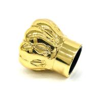 China Custom Luxury Gold Color Zamak Aluminum Perfume Bottle Caps - Die Casting with Custom Sizes and Eco-Friendly Plating for sale