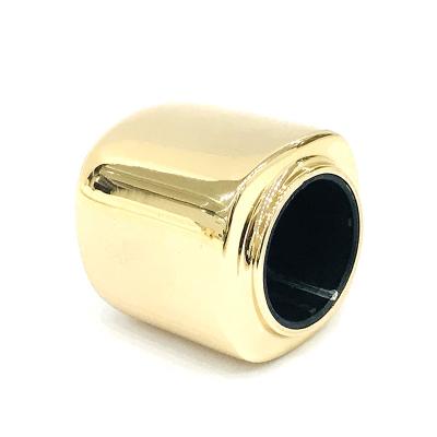 China Custom Zinc Alloy Perfume Bottle Caps with Gold/Silver Plating - Die Casting Manufacturing with No MOQ for sale