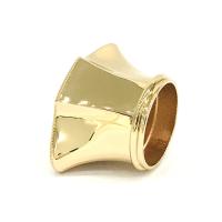 China Custom Zinc Alloy Perfume Bottle Cap Gold Plating Die Casting 20mm for sale