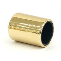 China Custom Zinc Alloy Gold Plating Cylinder Perfume Bottle Caps - Die Casting Manufacturing with ISO Certification for sale