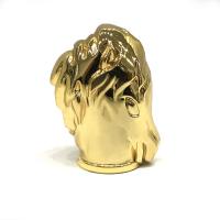 China Custom Zinc Alloy Gold Horse Shape Perfume Bottle Cap - Die Casting with Custom Plating Options and No MOQ Requirements for sale