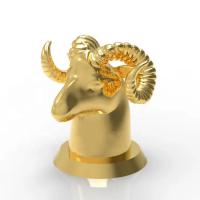 China Animal Series Zamzk Perfume Bottle Cap - Zinc Alloy Die Casting with Custom Gold/Silver Plating for sale