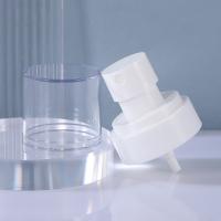 China White Half Cover Spray Head Plastic Toner Bottle Pump Head for Lotion Vacuum Bottles - Custom Sizes and Colors Available for sale