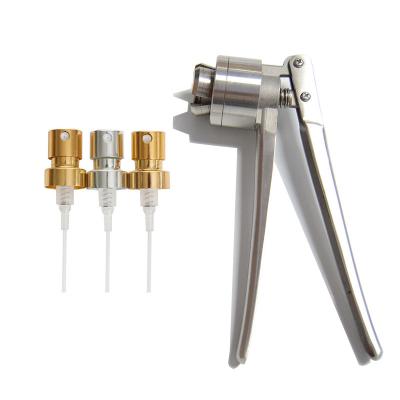 China Cilin Manual Bottle Capper Machine for Perfume Spray Bottles - Stainless Steel Construction with PW13/PW15/PW18/PW20 Size Options for sale